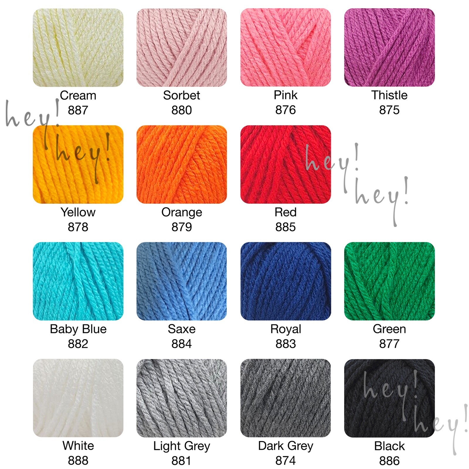 Cygnet Yarn PATO Chunky 100% Acrylic Wool Knitting Crochet 100g Ball | eBay