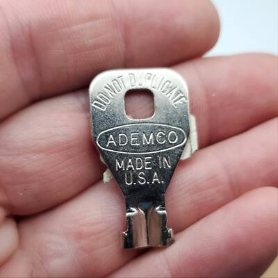 Ademco Keyswitch Key 507-197 Formed Key High Security USA Made NOS | eBay