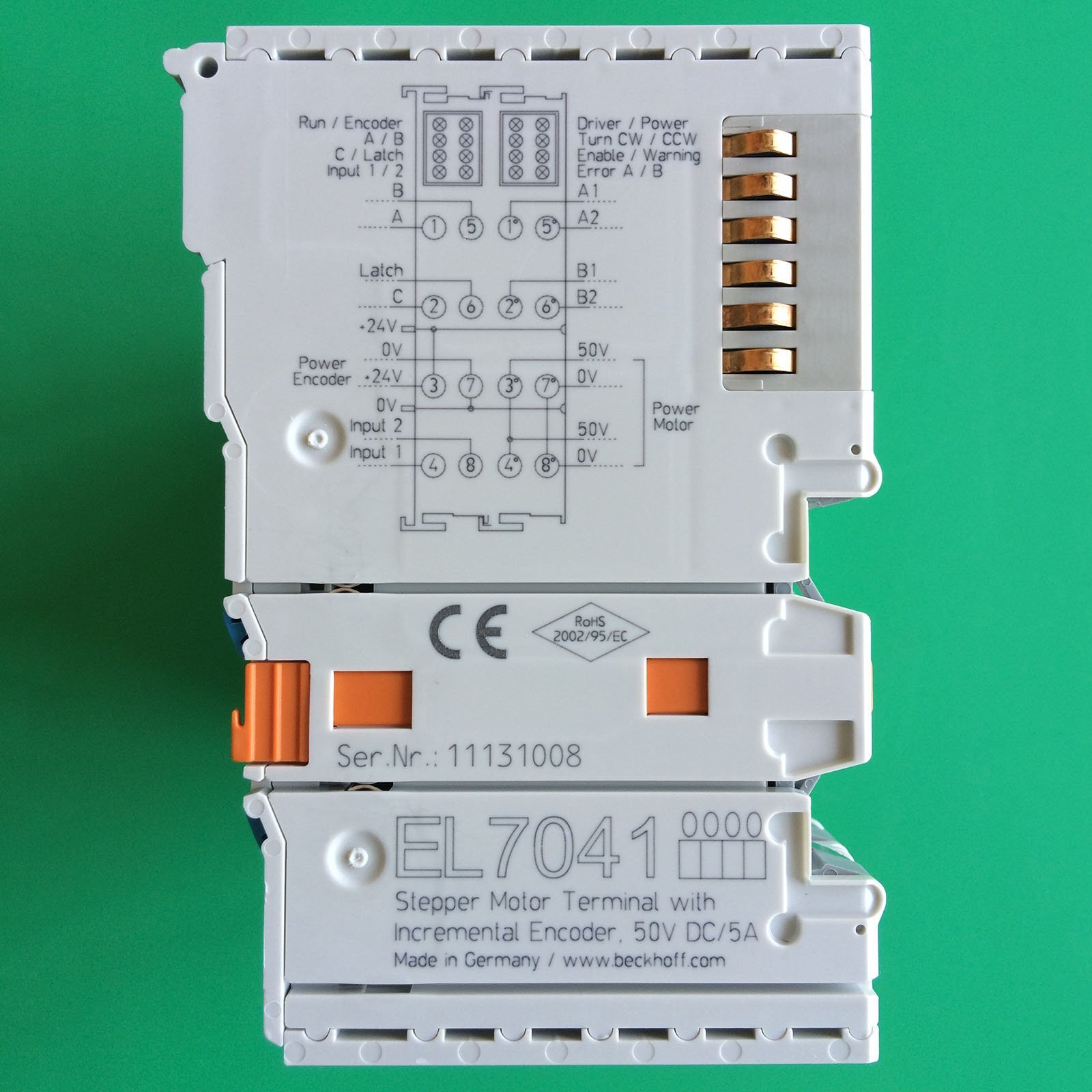 Used For BECKHOFF module EL7041 Tested 732555682454| eBay