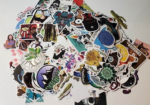MYSTERY STICKER LOT! 10 misc. random stickers! | eBay