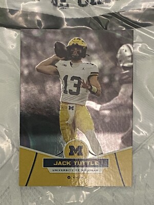 Jack Tuttle 2024 Michigan Wolverines ONIT Athlete Parallel Holographic ...