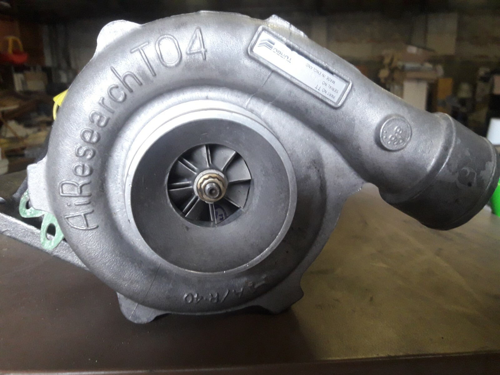 Brand new genuine Turbo Technics Garrett T04 : divided T4 flange : non ...