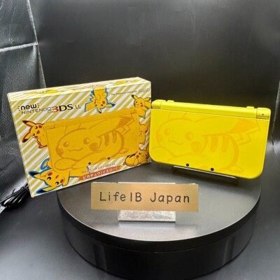 Nintendo New 3DS LL Pokemon Pikachu Yellow Limited Edition Handheld ...