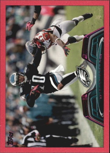 2013 Topps Pink Philadelphia Eagles Football Card #176 DeSean Jackson ...