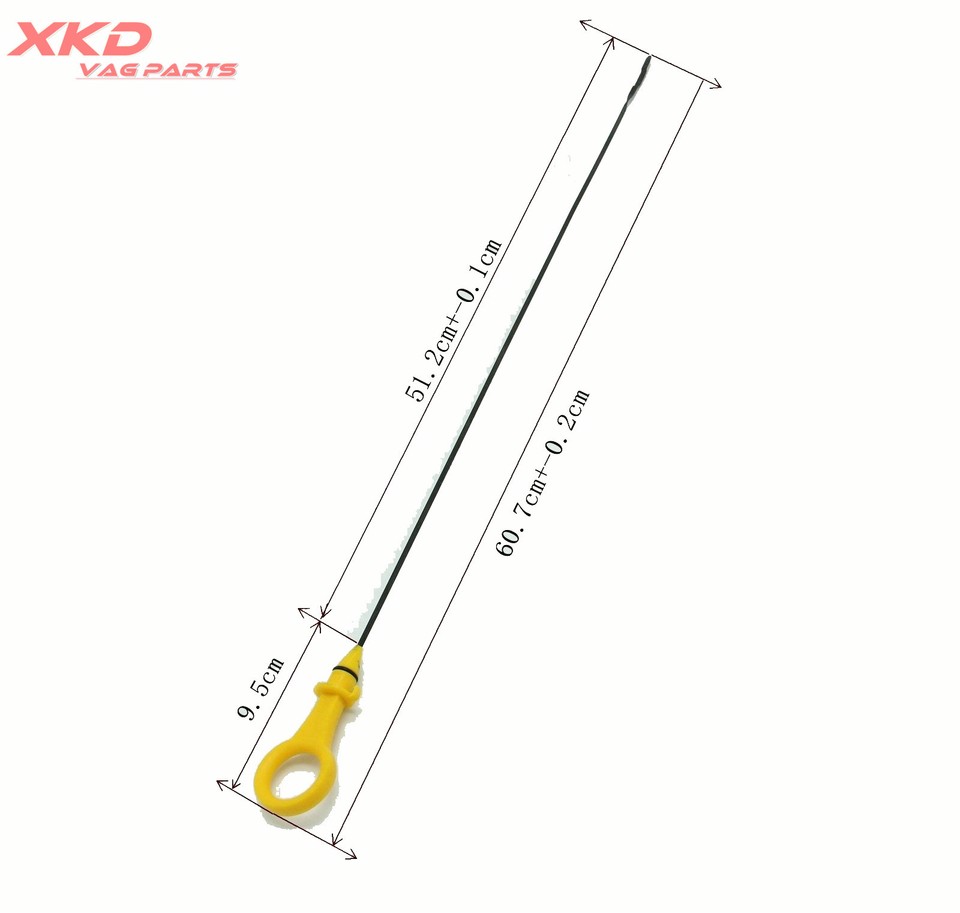 Petrol Engine Oil Dipstick For VW Beetle CC Golf Jetta Passat Tiguan ...