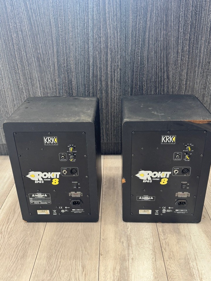 Rokit 8 RKR RPG2 Pair of Active Studio Monitors | eBay