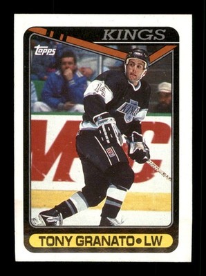 1990 Tony Granato Kings Topps Hockey Sports Trading Card CC | eBay