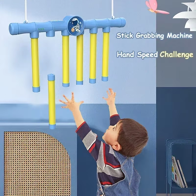 Fun Challenge Falling Sticks Toy, Stick Catcher Machine Training ...