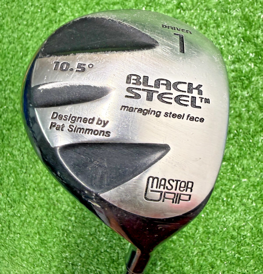 Master Grip Black Steel 10.5* Mini Driver / Regular Graphite / NEW GRIP ...