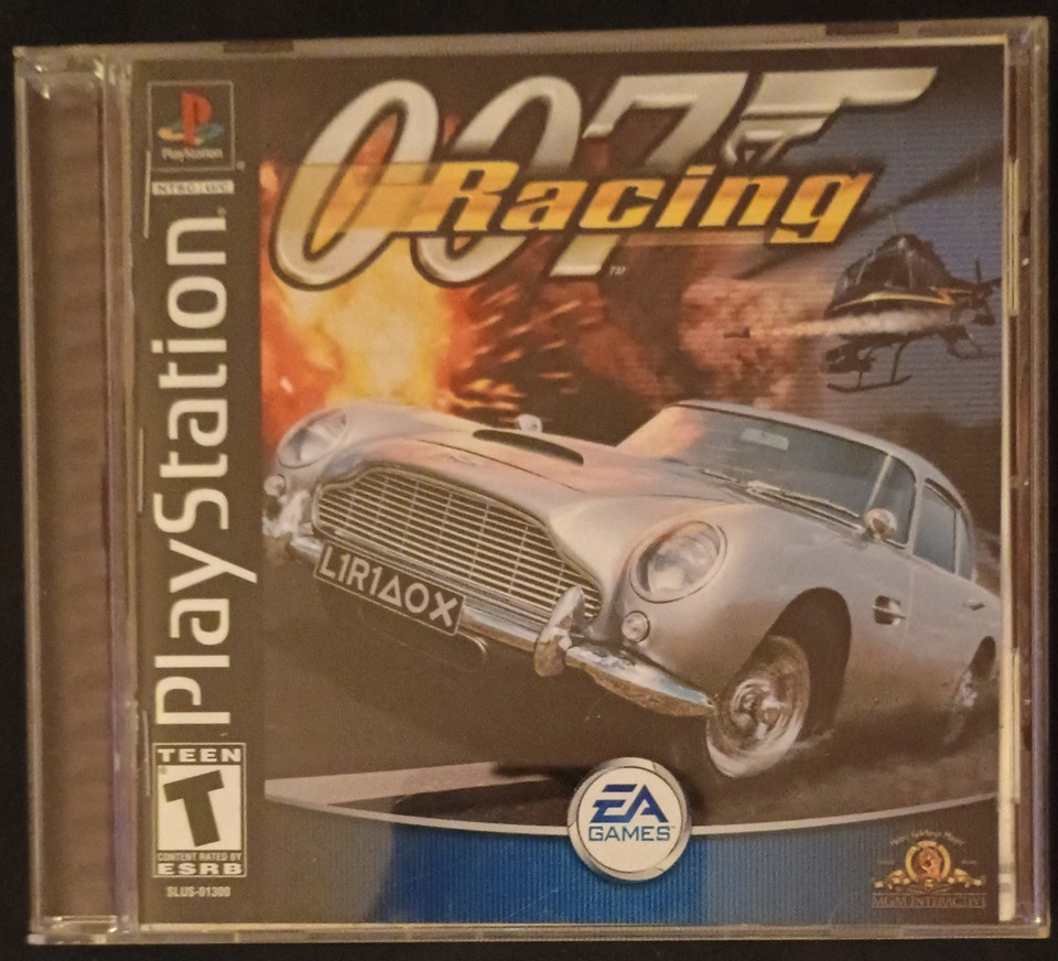 007 Racing Sony Playstation PS1 PSX Complete CIB Black Label | eBay