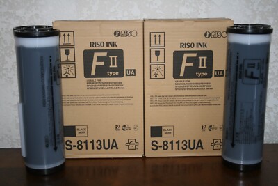 4 Genuine Riso S-8113 Ink Tubes Risograph MZ 790 RZ 230 390 590 790 S-4254 S8113 | eBay