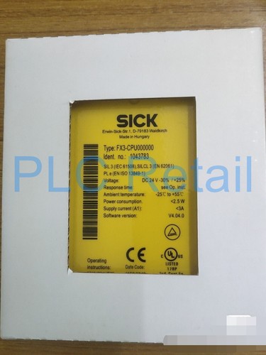 NEW SICK FX3-CPU000000 1043783 safety relay Fast delivery | eBay