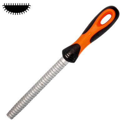 2pcs 8" Half-Round Rasp Coarse Cut 64 TPI With Ergo(tm) Handle Bahco ...