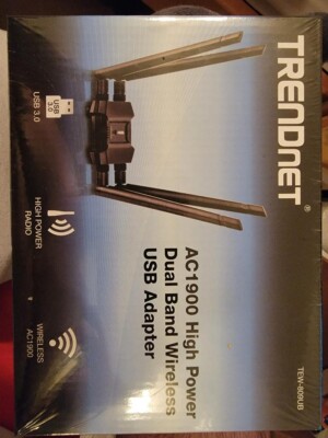 TRENDnet TEW-809UB AC1900 High Power Dual Band Wireless USB Adapter | eBay