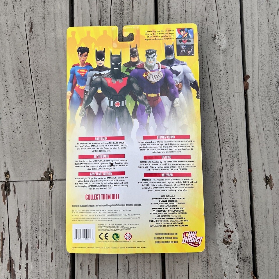 VINTAGE DC Direct Series 4 Superman Batman Vengeance Action Figure ...