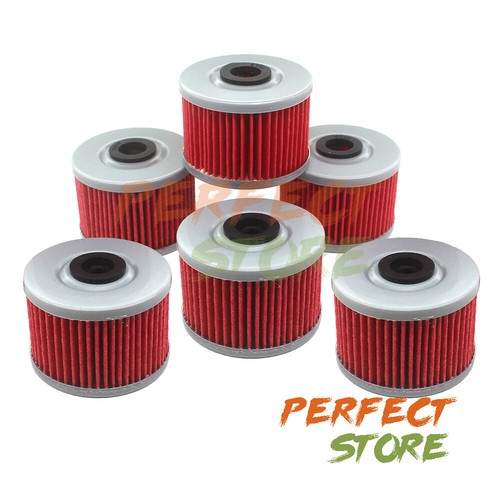 6 Pcs Oil Filter For Kawasaki KLX110 KLX140 Honda XR 250 350 400 600 ...