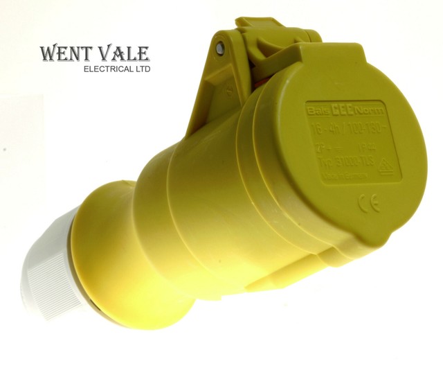 Newlec Nls1116c/bals CEENORM - 16a 3 Pin 110v Compression Top Trailing ...