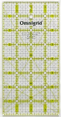 Omnigrid 4 x 8" Ultimate Accuracy Ruler w/ 1/8" Grid, R48G | eBay