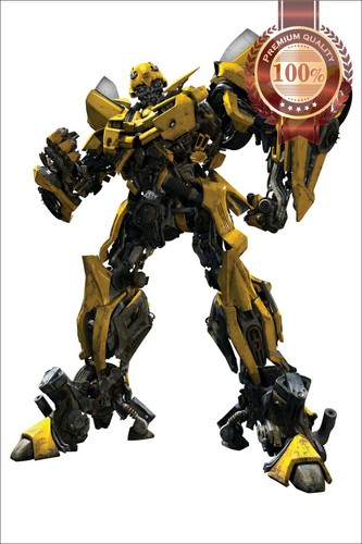 BUMBLEBEE STANDING TRANSFORMERS OFFICIAL ORIGINAL MOVIE PRINT PREMIUM ...