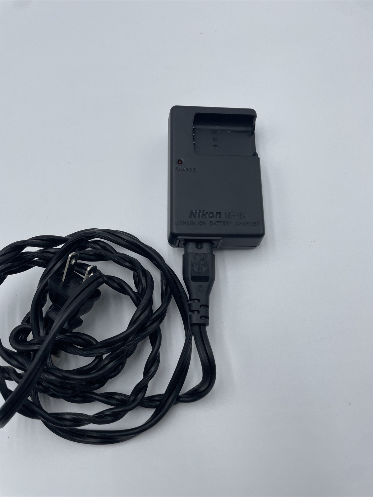 Genuine Nikon MH-64 Class 2 Battery Charger 2T82 Output 4.2V 0.455A ...