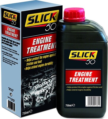 Slick 50 Engine Treatment Oil Additive Petrol & Diesel Extends Engine ...