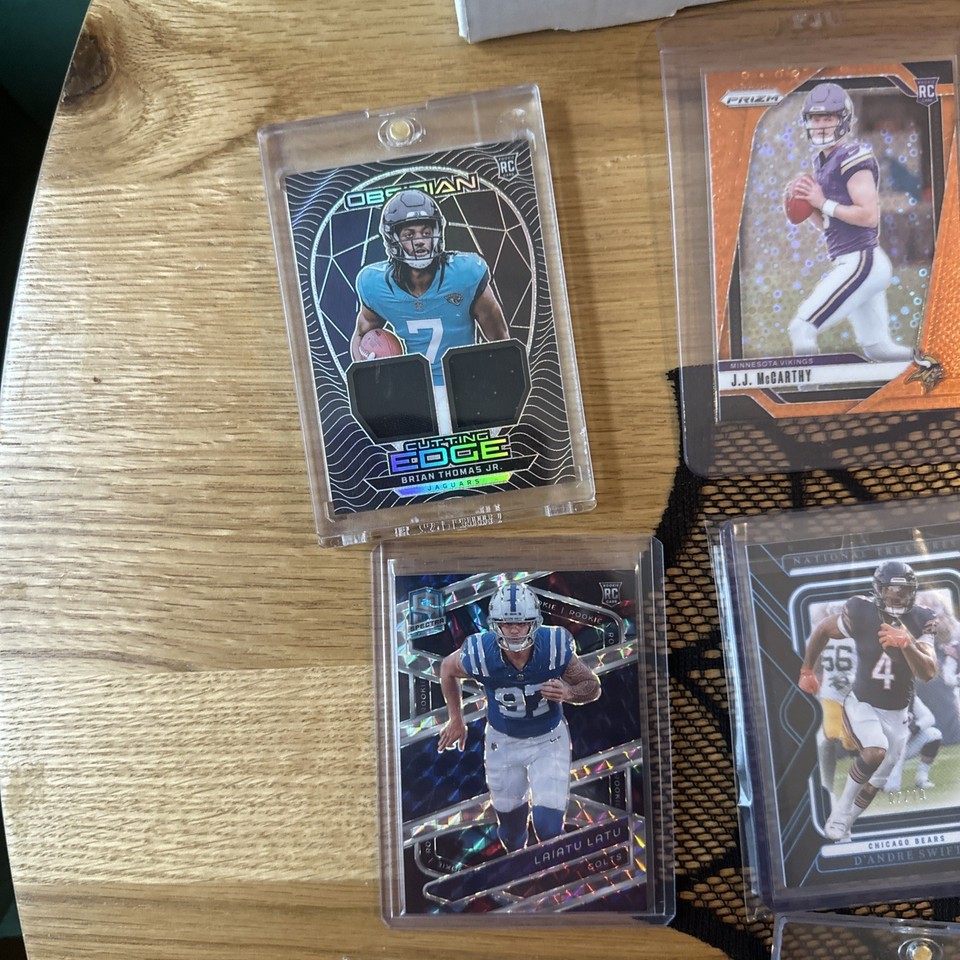 Huge Premium NFL Graded, Auto, Rookie, Numbered Lot 600+ Cards Tons of ...