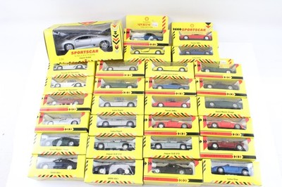 Diecast Models Inc Sports Car Collection Shell Branded With Vintage ...