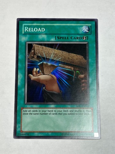 YUGIOH Original Variant Reload IOC-EN045 Super Rare EURO LP | eBay