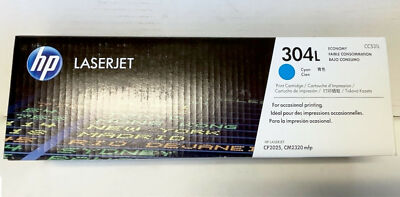 NEW HP CC531L 304L Economy Print CYAN Toner Cartridge for CP2025 CM2320 ...