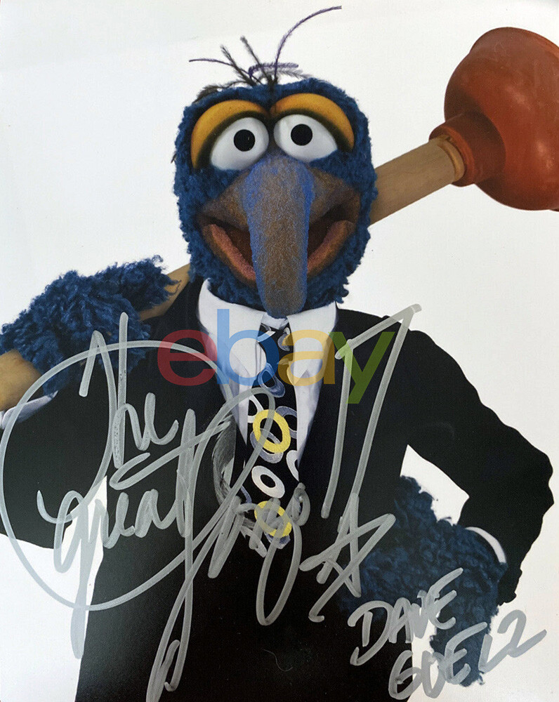 The Great Gonzo The Muppets Dave Goelz Signed Autographed 8x10 Photo ...