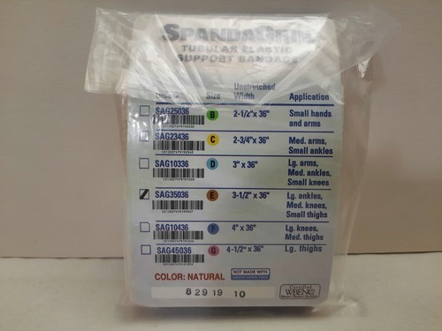 Medi-Tech SpandaGrip Tubular Elastic Support Bandage (Size E) | eBay