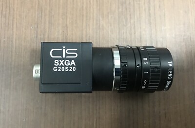 CIS SXGA VCC-G20S20 CCD CAMERA / 8mm 1:1.3 LENS | eBay