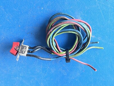 Marine Outboard 3 Wire Control Box Handle Trim Switch | eBay