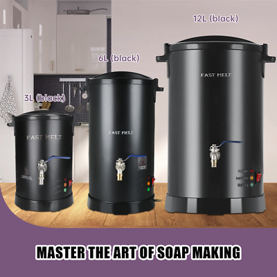 DIY Soap Making Machine 3L/6L/12L Soap Melter Pot Electric Soap Melting ...