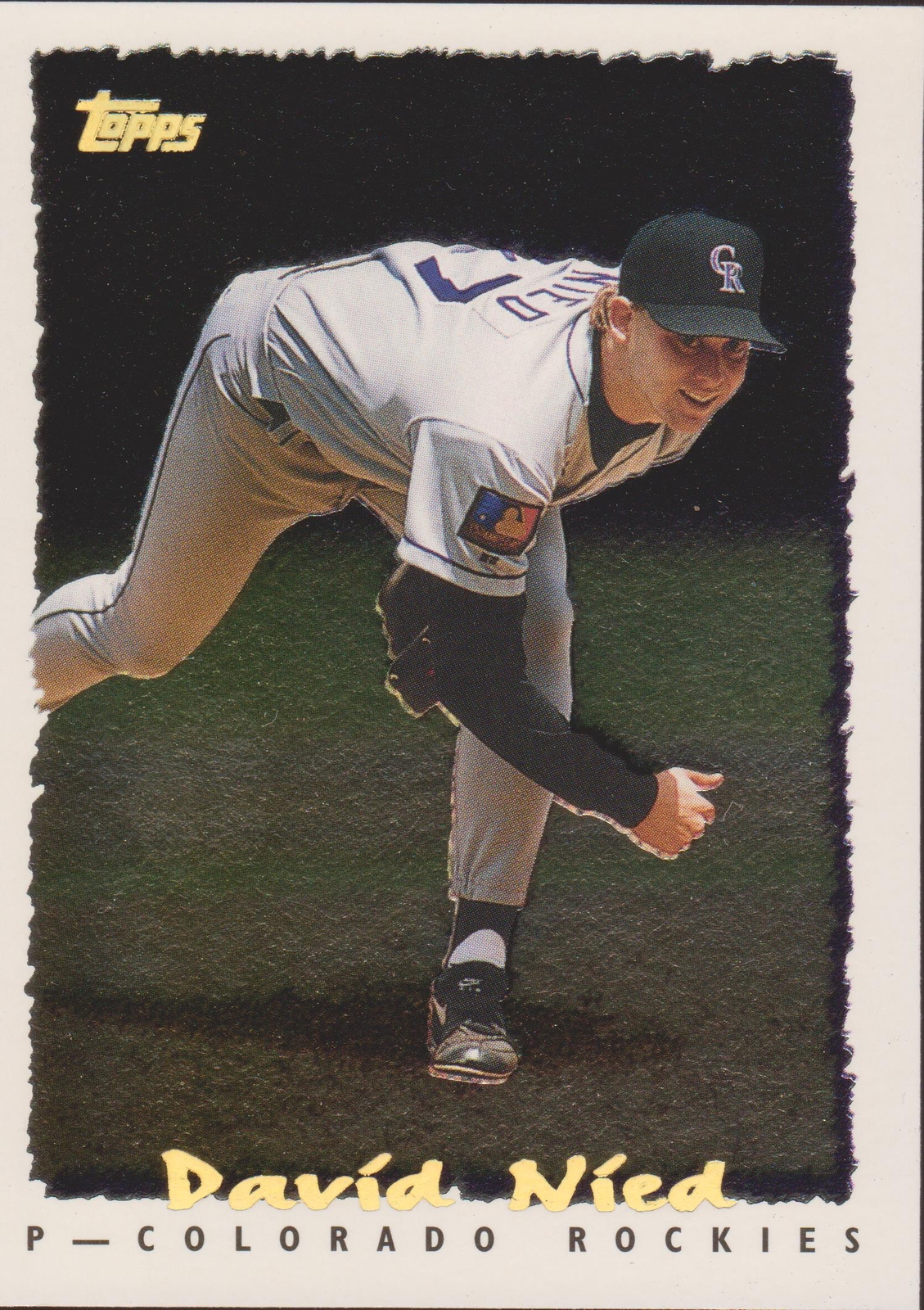 1995 Topps Cyberstats David Nied #366 Colorado Rockies Baseball | eBay