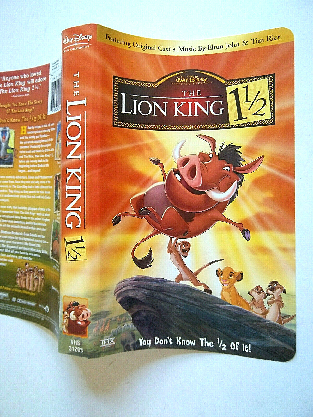 The Lion King 1 12 Vhs
