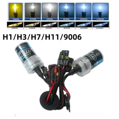 Xenon Headlight HID Conversion Kit Light Bulbs H1 H3 H4 H7 H11 9005 ...