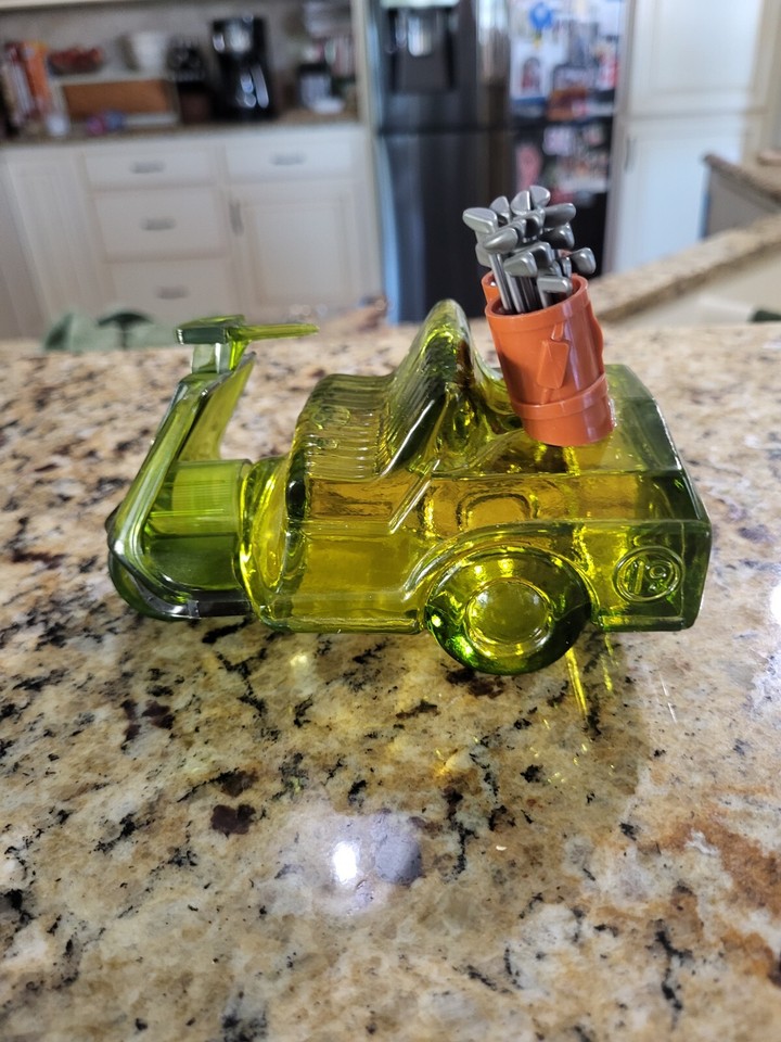 Vintage Avon Open Golf Cart - Wild Country After Shave 5 oz - NEW ...