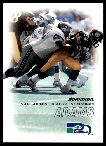 2000 FLEER DOMINION SAM ADAMS SEATTLE SEAHAWKS #61 | eBay