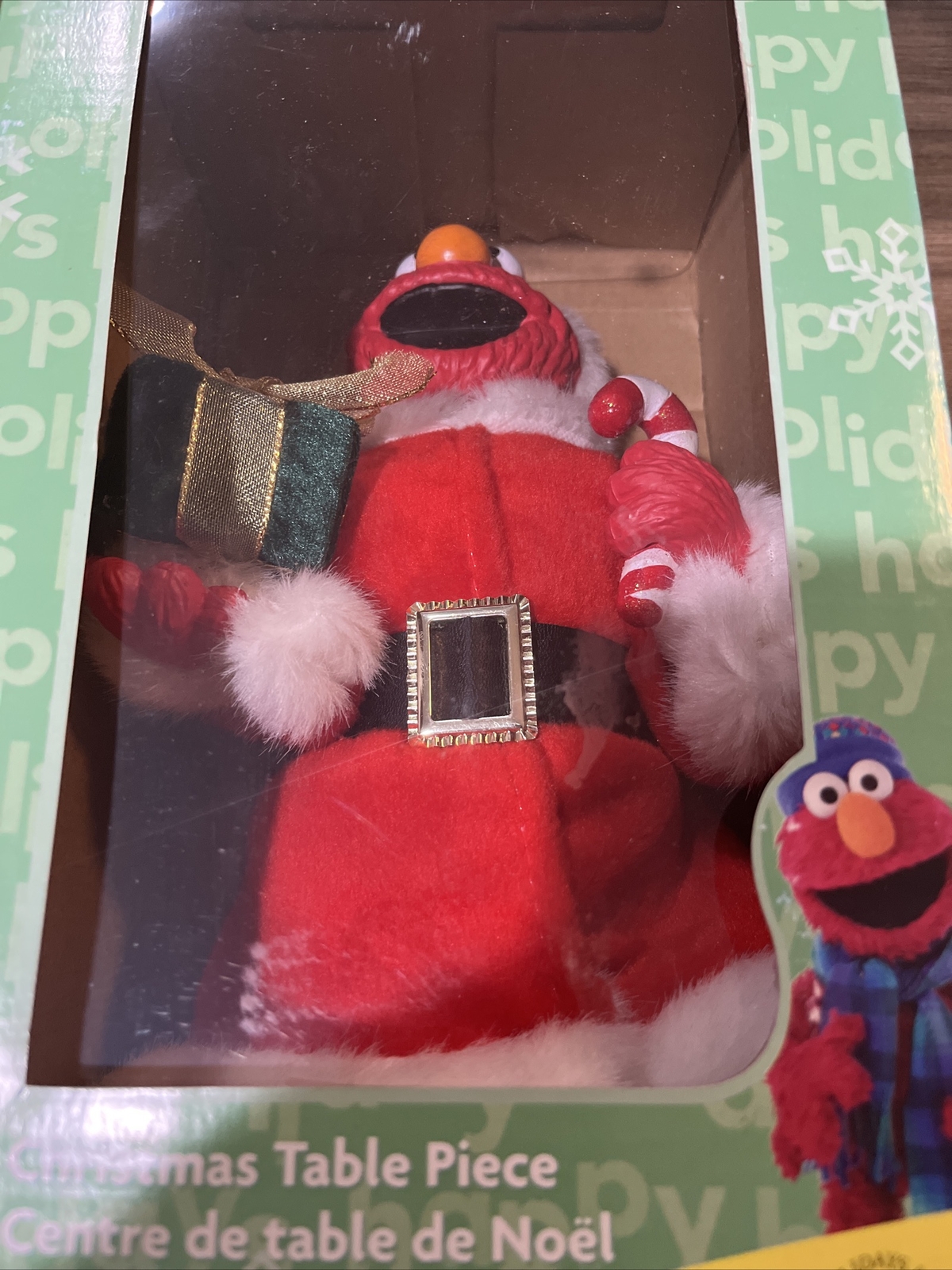 ELMO 123 SESAME STREET 12" CHRISTMAS TABLE PIECE KURT S ADLER NEW IN ...