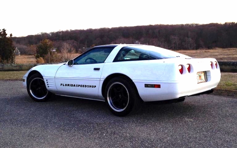 C4 ZR1 Black/machined lip Corvette wheels 17x9.5/17x11" 1988-1996 C4 ...