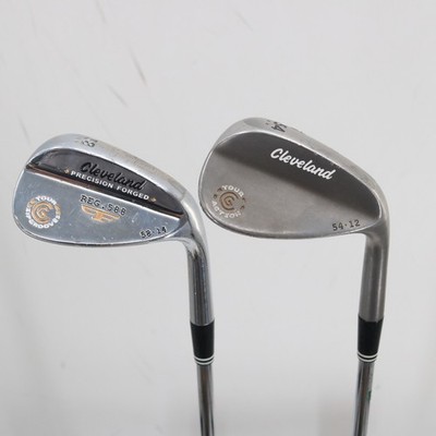 Cleveland Tour Action/588 Forged Chrome Wedge Set 54.12 & 58.14 Deg RH ...