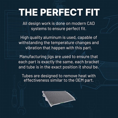 A/C AC Condenser Front or Rear DOWNSTREAM for Chevy 95286873 Chevrolet ...