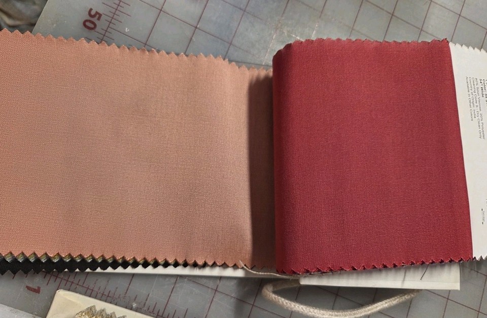 Faux Silk Stout Softer Side Fabric Sample Solids Books | eBay