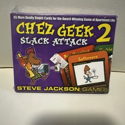 Chez Geek 2 Slack Attack Board Game by Steve Jackson Games, Sealed ...