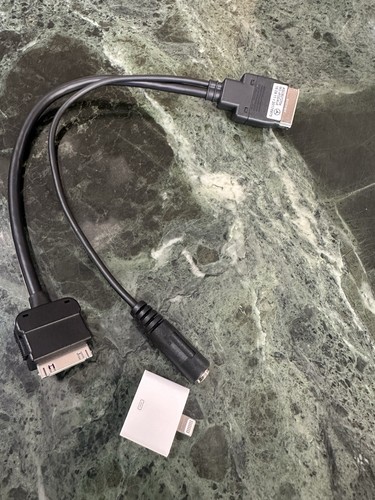 Mercedes Benz OEM iPod/iphone Interface AUX Cable + Lightening To 30 ...