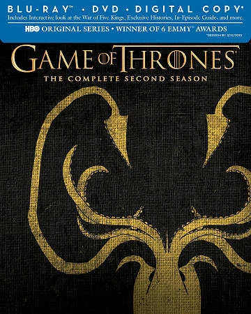 Game Of Thrones Season 2 Blu Ray Cover