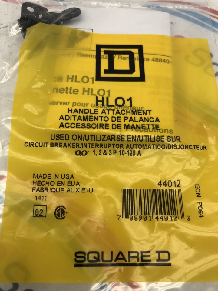 SQUARE D HLO1 CIRCUIT BREAKER HANDLE LOCK LOCKOUT KIT | eBay