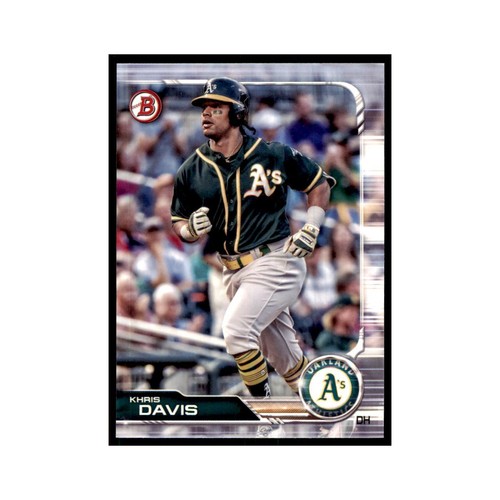 2019 Bowman Khris Davis Baseball Cards #9 | eBay