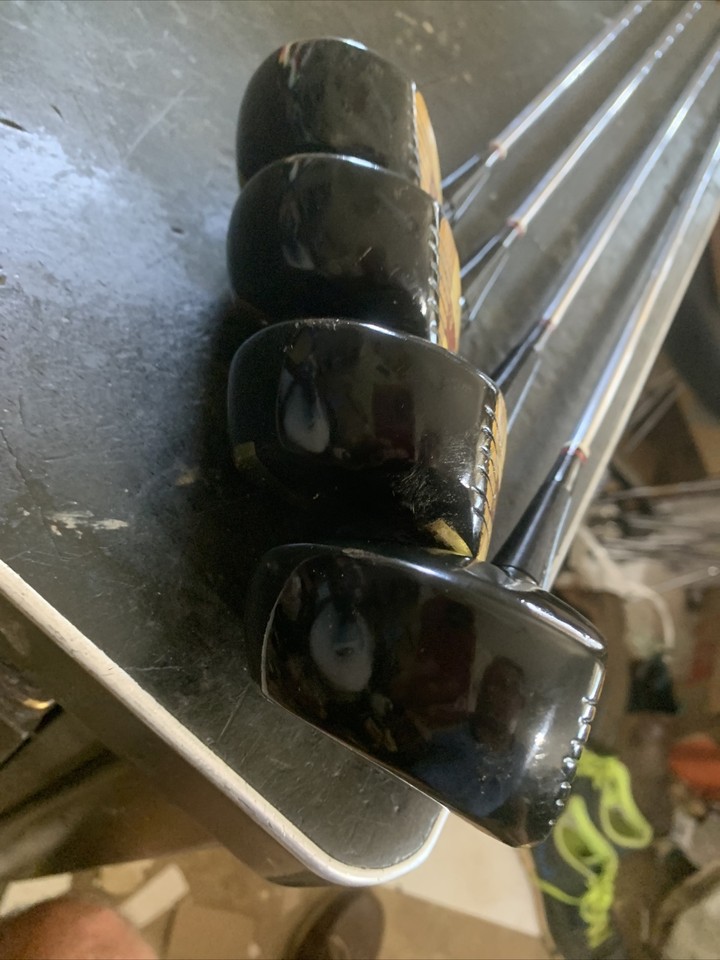 Spalding Model 38 Registered 833522 Driver 2 1/2 3 1/2 4 1/2 Woods Set ...